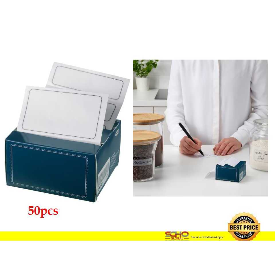 IKEA 365+ Label, 50pcs | Shopee Malaysia