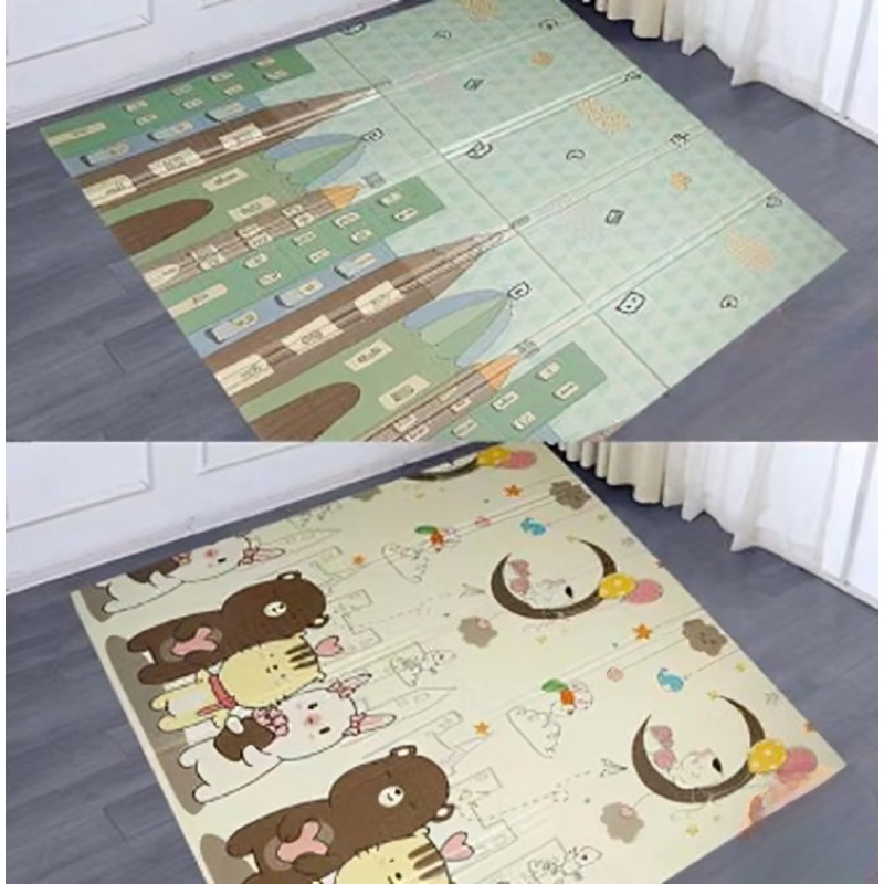 Baby Mat (180/200 & 180/100 &180/150cm) XPE Double Sided Playmat Baby ...