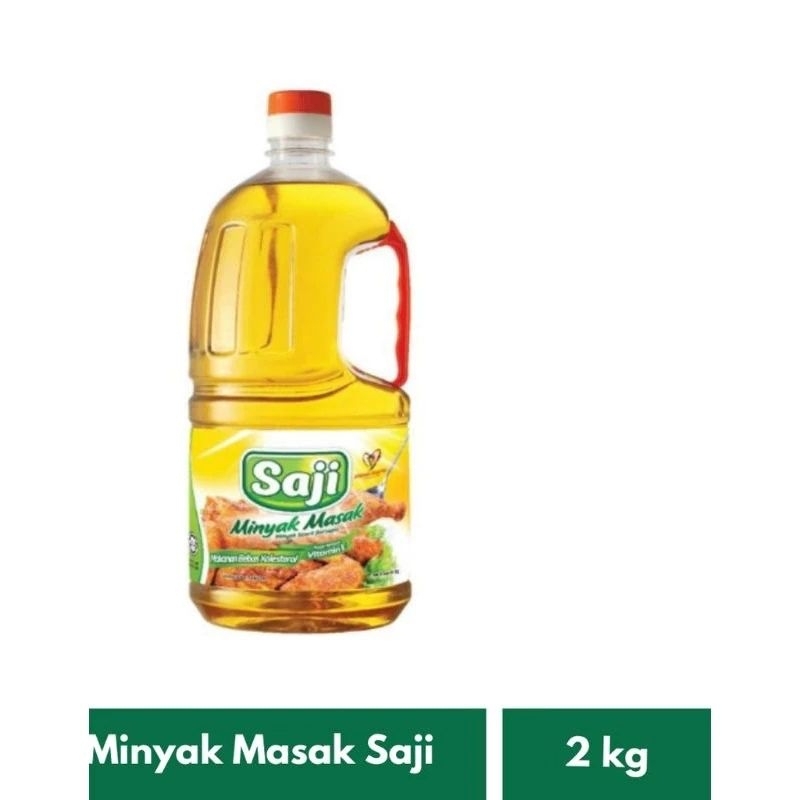 Minyak Saji 2kg Cooking Oil with Extra Bubble Wrap | Shopee Malaysia