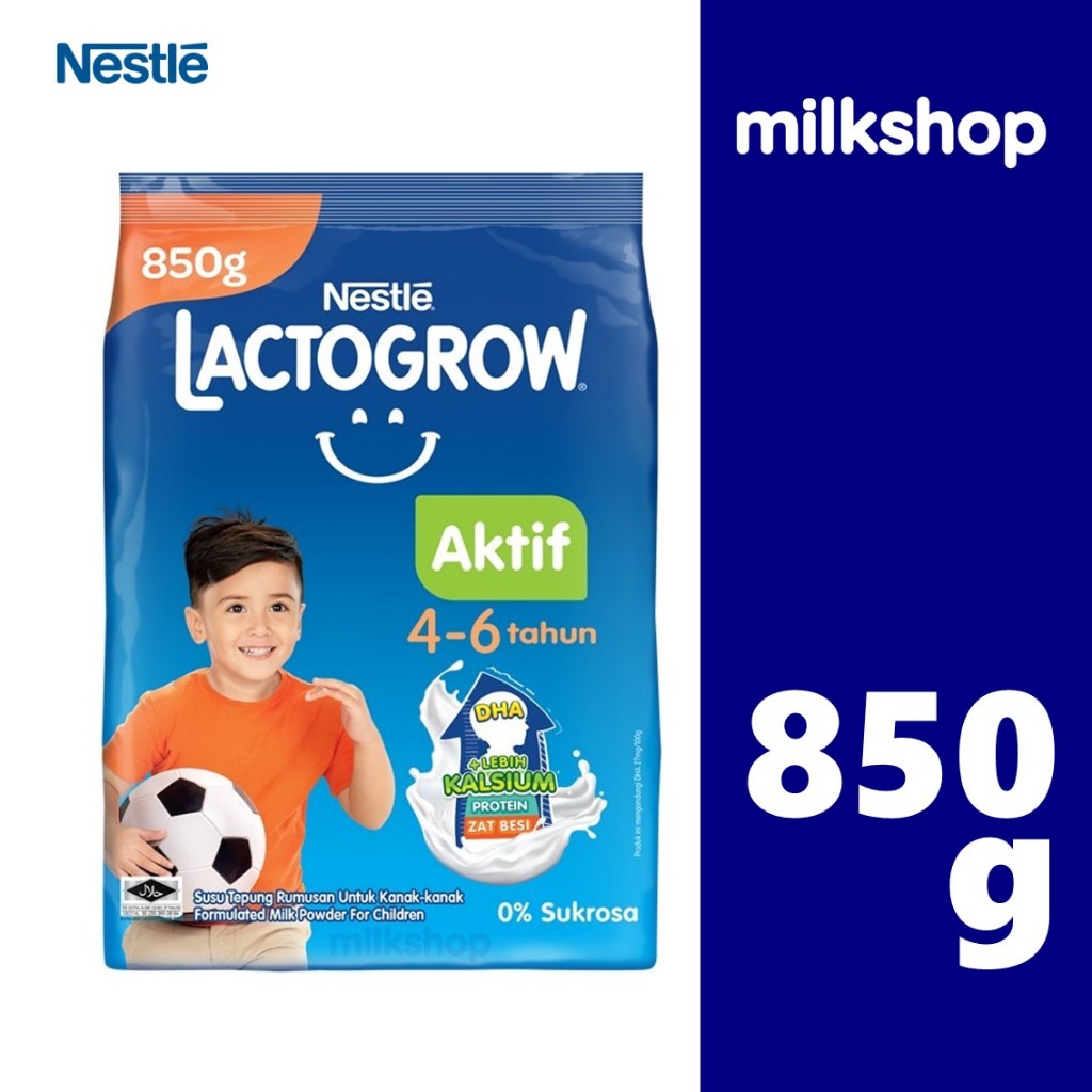 Nestle Lactogrow Aktif 4-6 900g Step4 Langkah 4 Active Lacto LactoKid ...