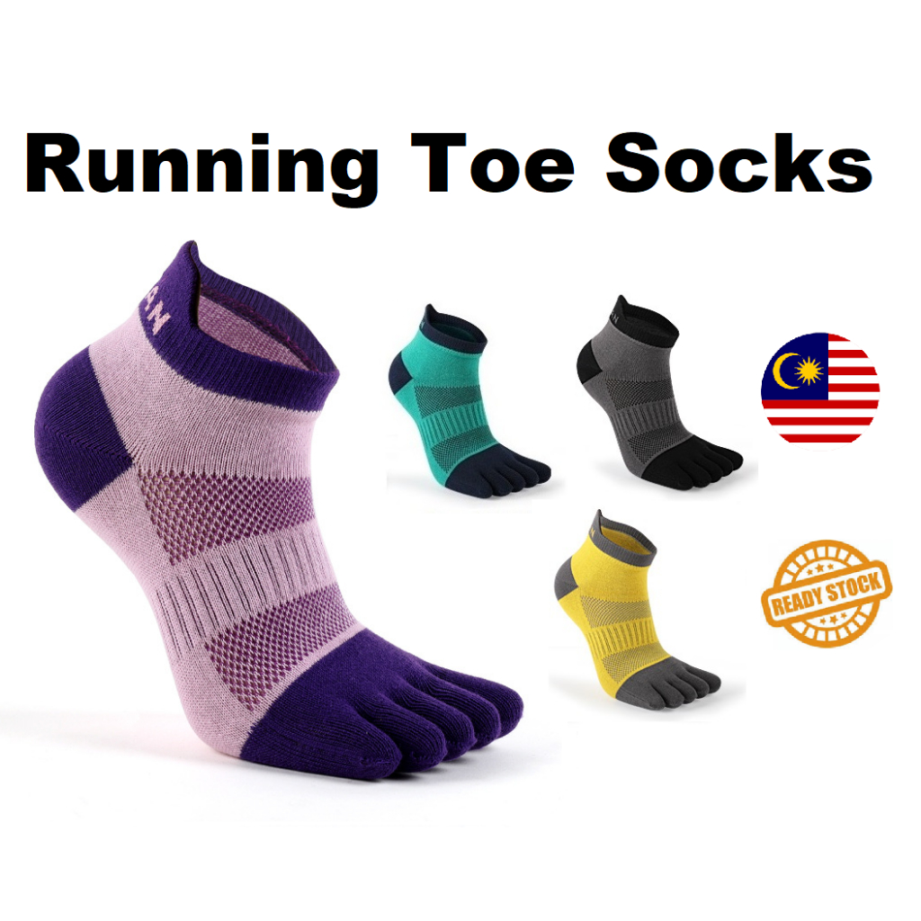 MK SPORT TOE SOCKS BREATHABLE LOW CUT RUNNING HIKING MARATHON OUTDOOR ...