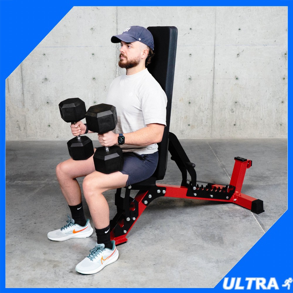 Heavy Duty Bench Weight Lifting Adjustable Super Commercial Equipment ...