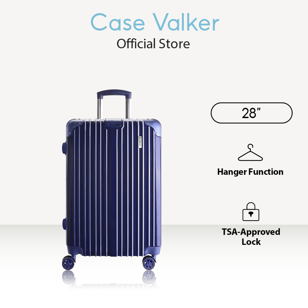 Case Valker Signature Flawless 28" PC+ABS Hard Case Hanger Bag Suitcase ...
