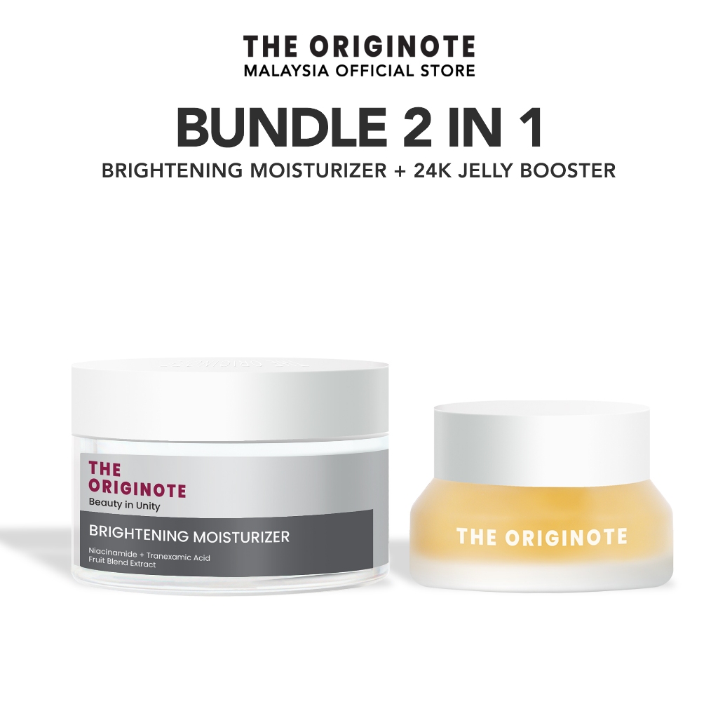 The Originote Bundle 2in1 Niacinamide Brightening Moisturizer Cream ...
