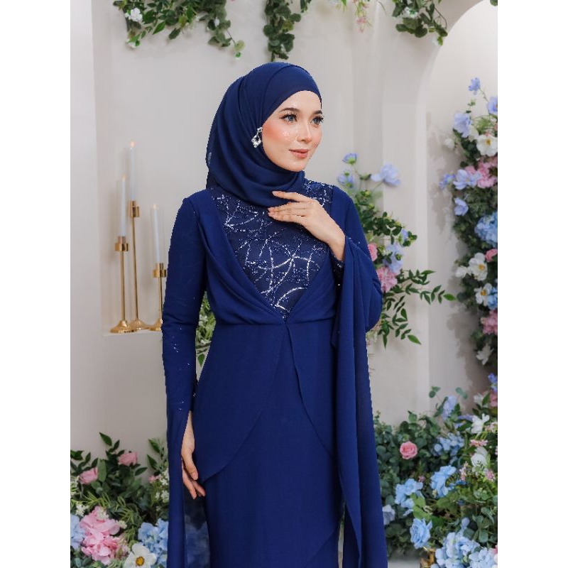🔥[new Arrival]🔥 Princess Elsa Dress Viral Cantik Shopee Malaysia