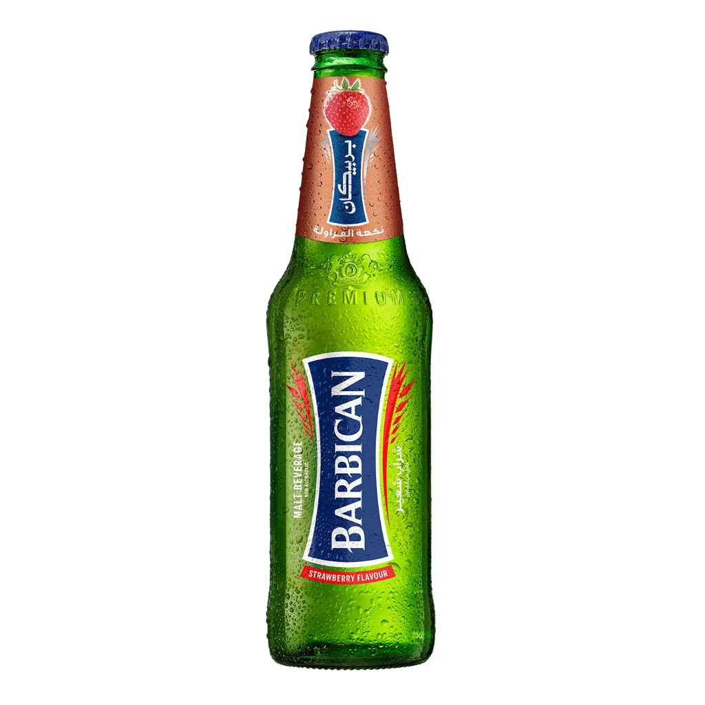 Barbican Strawberry 330ml Glass Bottle - A Burst of Strawberry Bliss ...