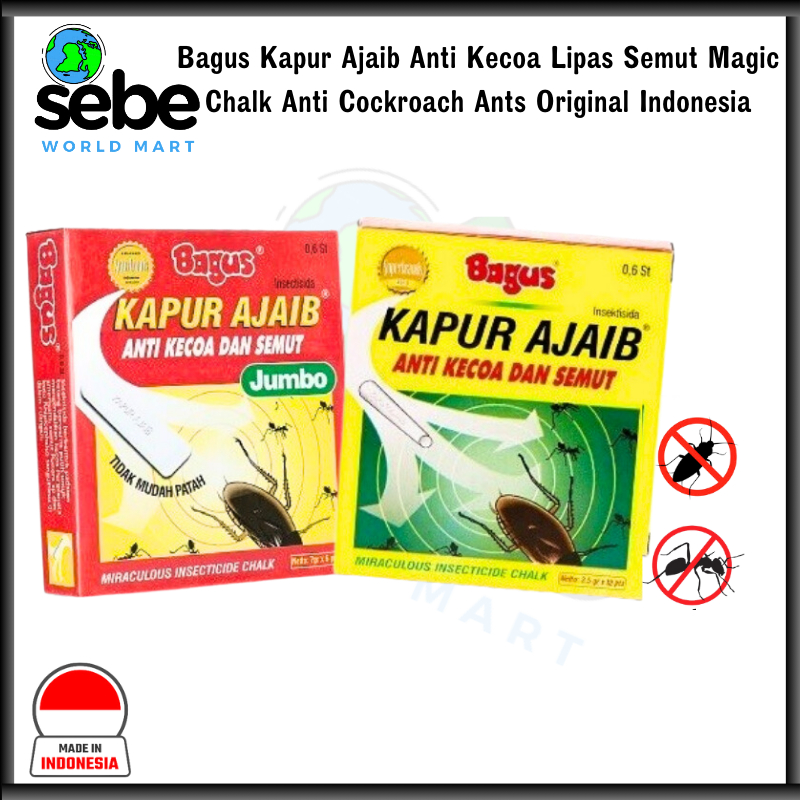 Bagus Kapur Ajaib Anti Kecoa Lipas Semut Magic Chalk Anti Cockroach ...