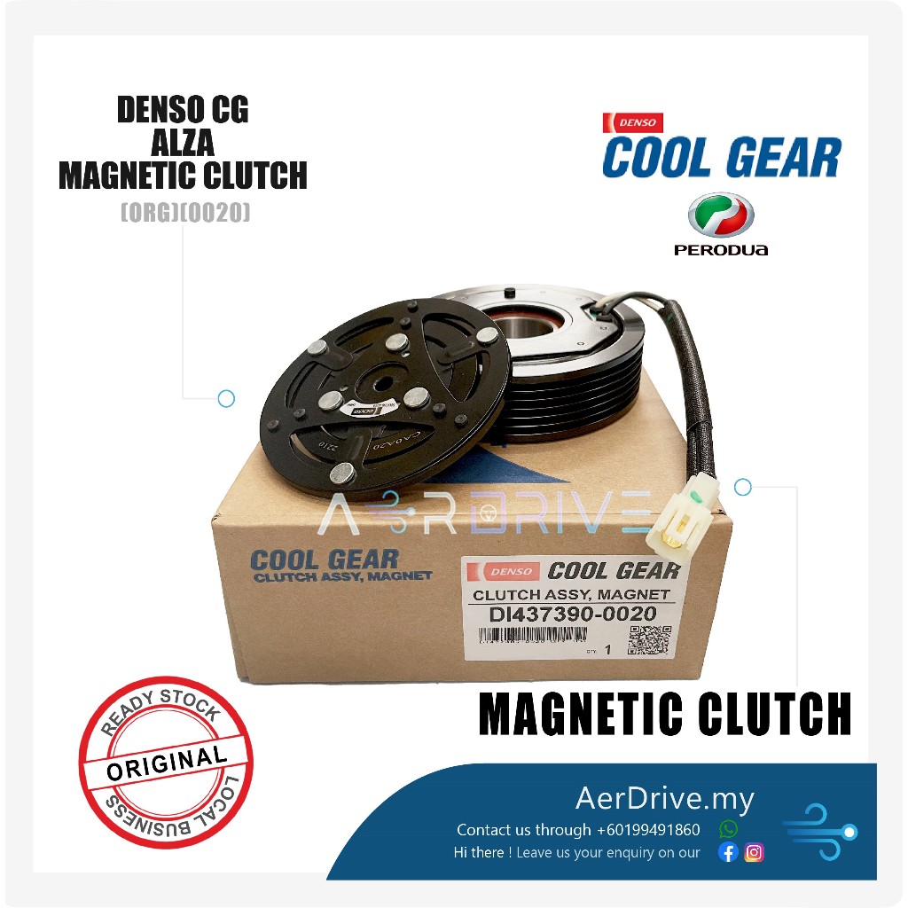 DENSO COOLGEAR ALZA MAGNETIC CLUTCH (0020)(ORG) | Shopee Malaysia