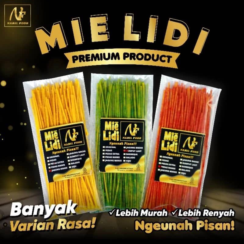 MIE LIDI KEMASAN 40grm | Shopee Malaysia