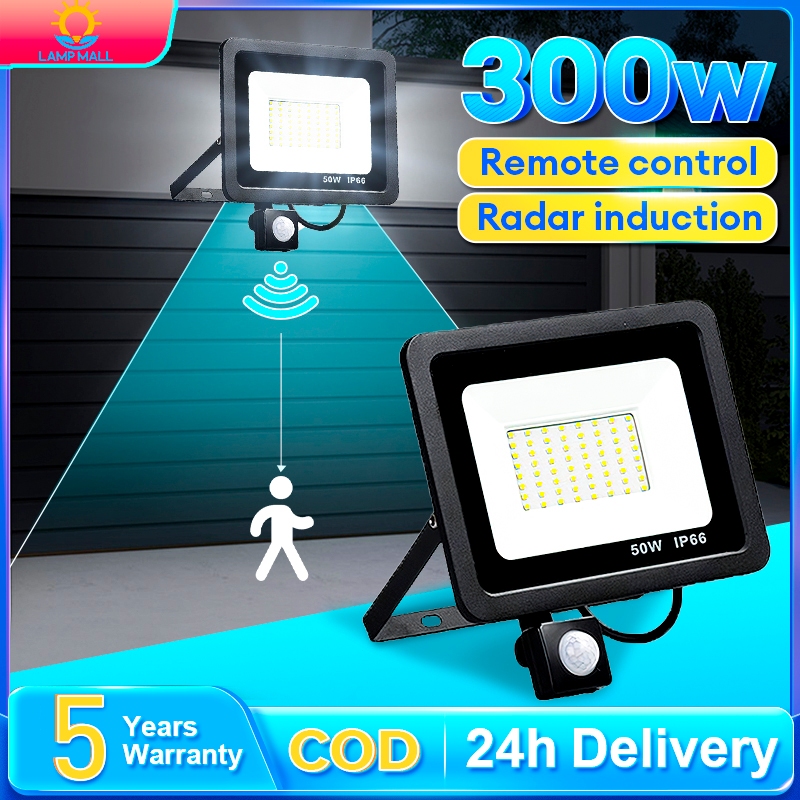 [Premium] LED Spotlight Sensor Flood Light RGB Celling 10W/30W/50W/100W ...