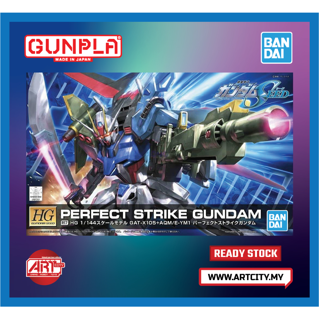 (READY STOCK) Bandai HG - HGCE Perfect Strike Gundam - 1/144 Scale ...