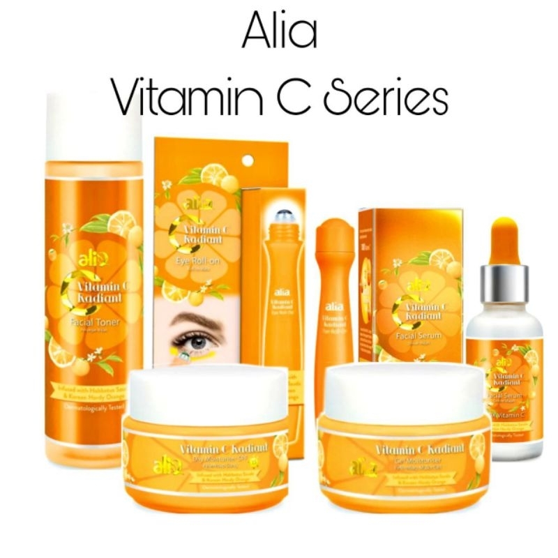 Alia Vitamin C Radiant Series : Facial Cleanser | Face Serum | Toner ...