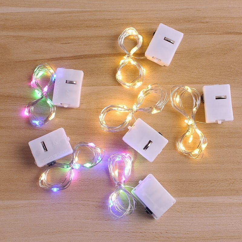 LED LIGHTS Copper Wire String Lights Bouquet of fairy lights Decorative ...
