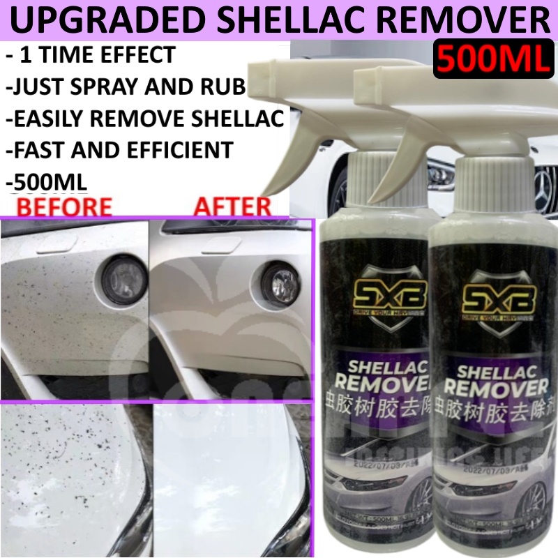 Upgraded Version Shellac Remover 500ml cleaner paint surface wash ...