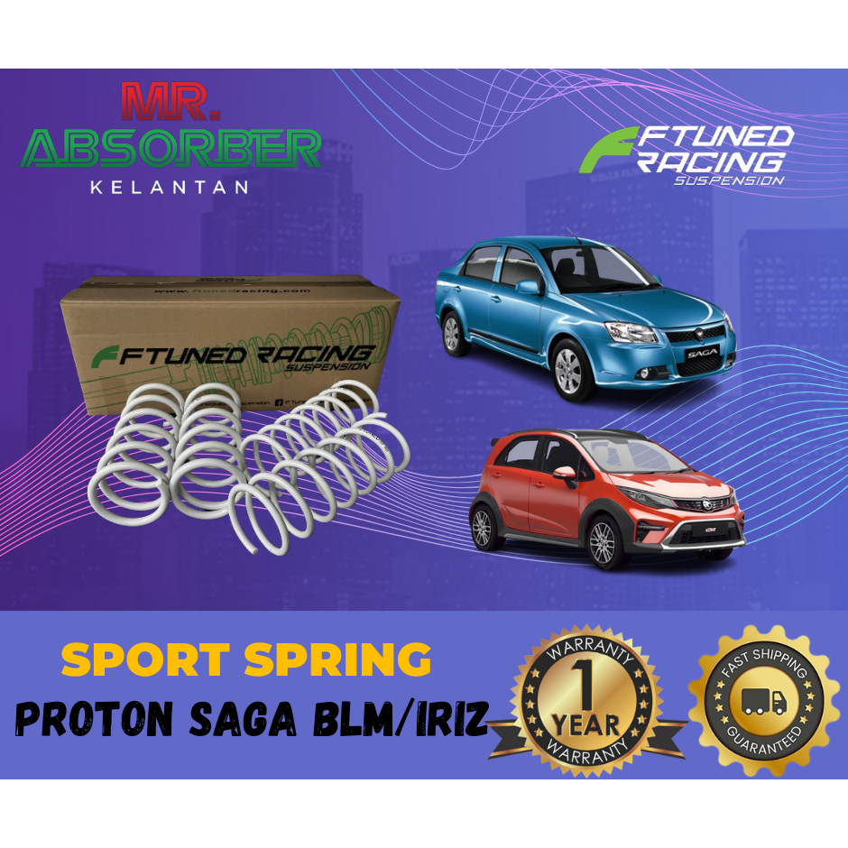 Ftuned Spring CLS Saga VVT/Persona VVT/Iriz/Saga Blm/Savvy Spring sport ...