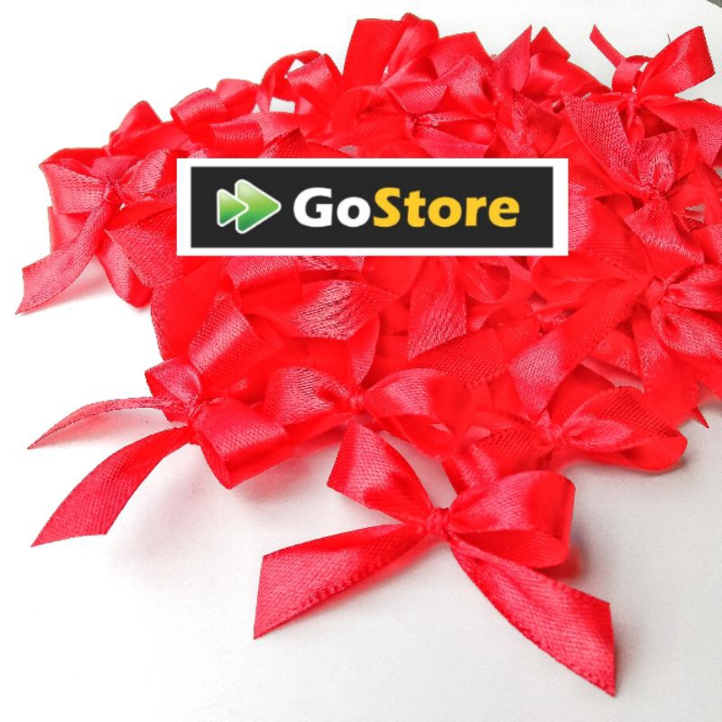 Ready Made Ribbon/ Decorations Ribbon/ Mini Satin Ribbon/ (50pcs) Cute ...