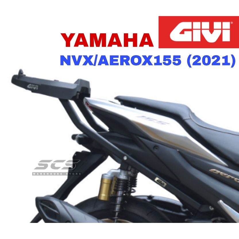 Monorack Givi NVX V2 Extreme Special Rack 100% ORIGINAL GIVI YAMAHA NVX ...