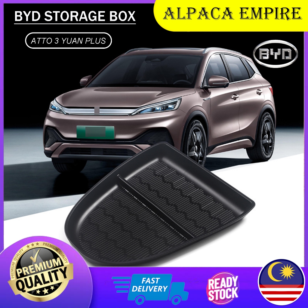 BYD Atto 3 Armrest Storage Box Organizers Front Tray Center Console for ...