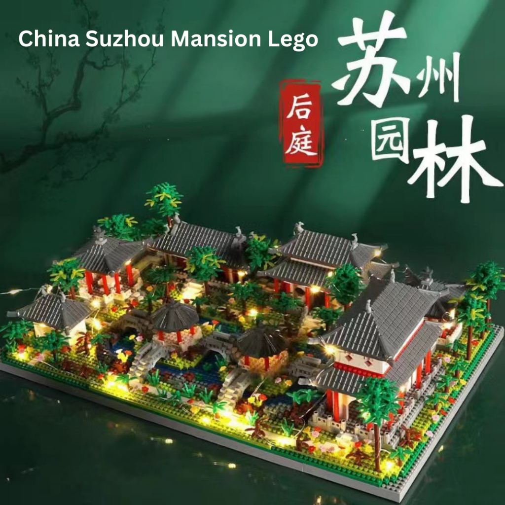 China Suzhou Mansion Lego 苏州园林乐高 | Shopee Malaysia