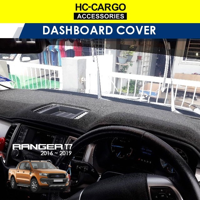 Ford Ranger T7/ T8 2016 - 2021 Premium Moulded DashMat Dashboard Cover ...
