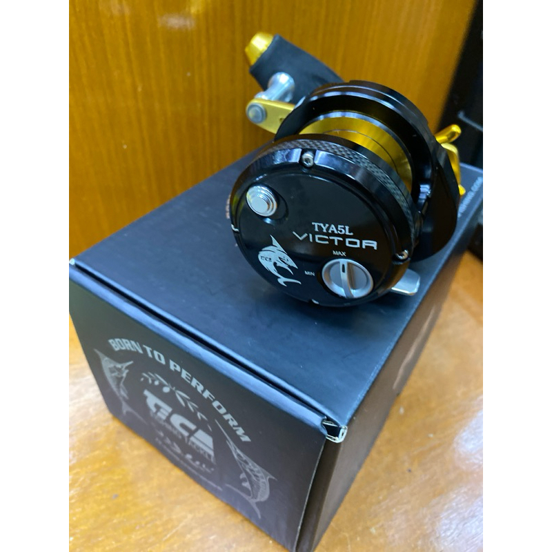 Tica TYA5L VICTOR Jigging Reel. 15 kg Drag Mesin Pancing Slow Pitch ...