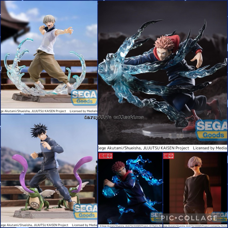 SEGA Original Jujutsu Kaisen Sorcerer Itadori Yuji Satoru Gojo Sensei ...