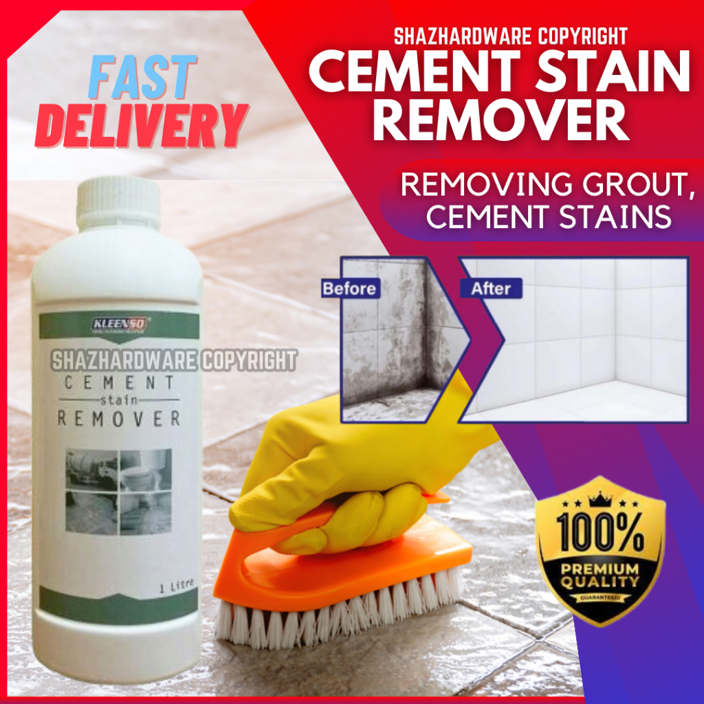CEMENT REMOVER MOSAIC FLOOR CLEANER STAIN REMOVER TILE PENCUCI MOZEK ...