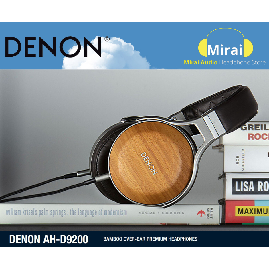 Denon AH-D9200 Flagship Hi-Fi Headphones fully made in Japan | Shopee ...