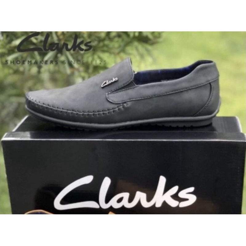 Clarks Lofer, Pure Leather, Ship within 24 hour, Kasut Kulit Clarks ...