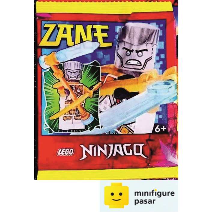 njo806 Lego Ninjago Crystalized 892306 - Zane (Golden Ninja) Minifigure ...