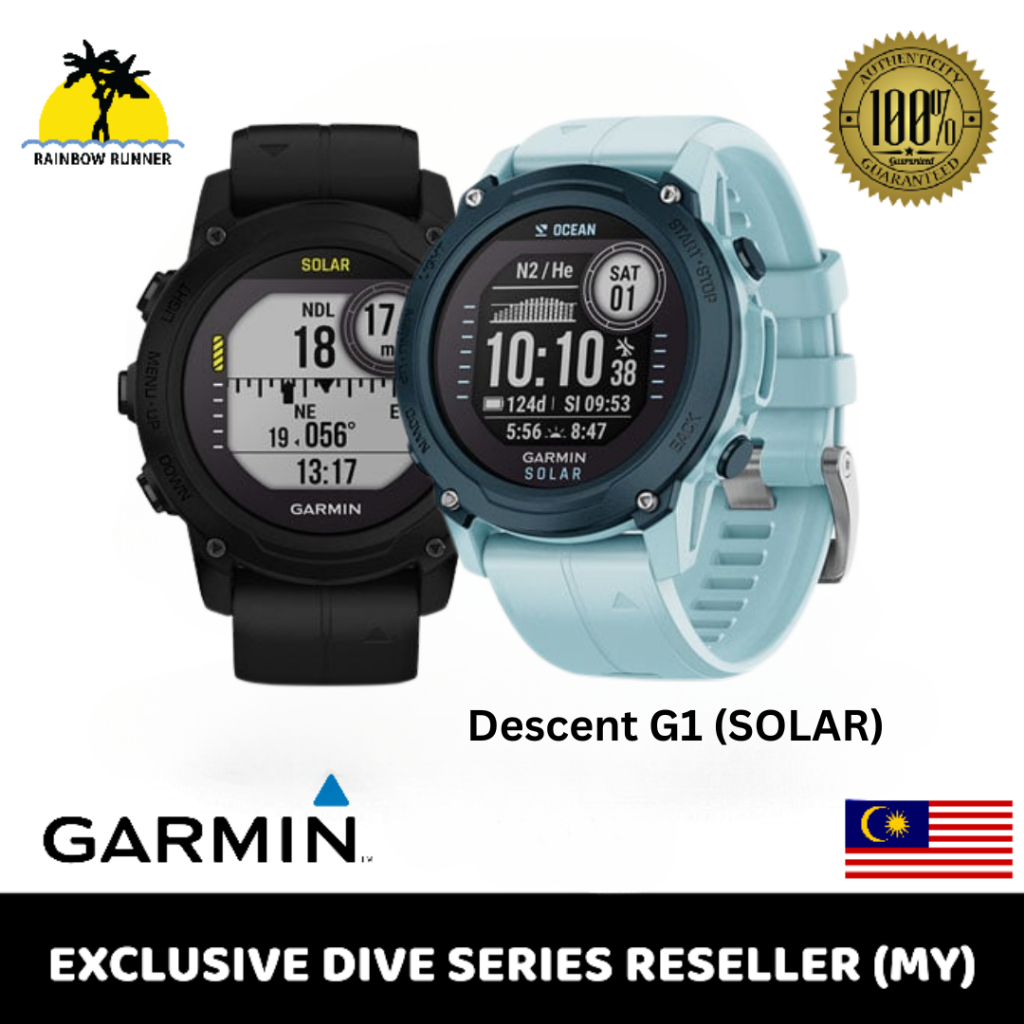Garmin Descent G1 Solar Series Dive Computer | Shopee Malaysia