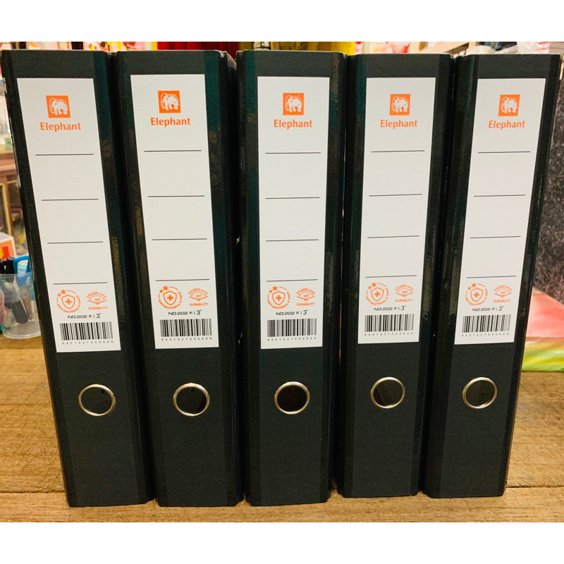 ELEPHANT 3" LEVER ARCH FILE 202F ANTI-BACTERIAL(PRICE PER UNIT ...