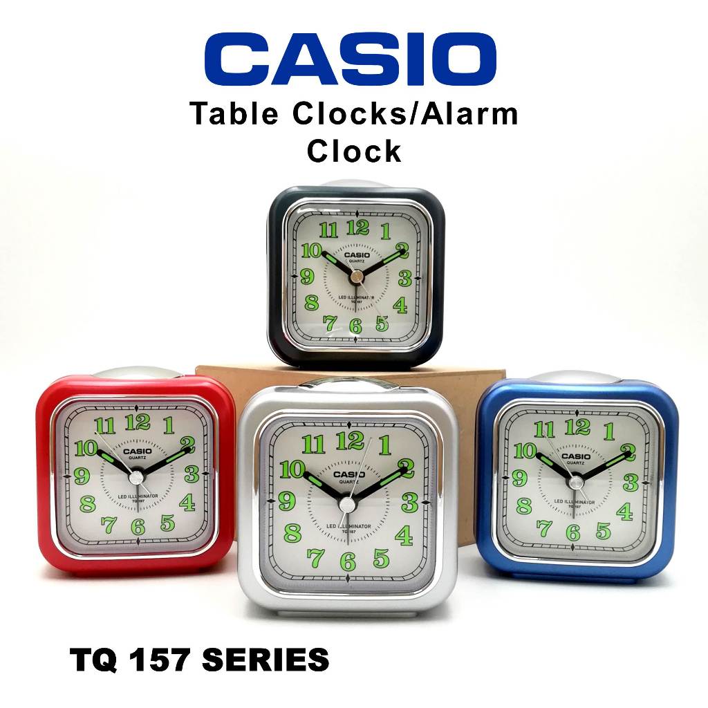 Casio Table Beep Alarm Clock TQ-157 Include Battery | Shopee Malaysia