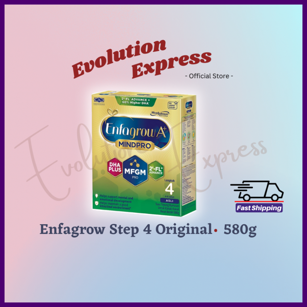 Enfagrow Step 4 Original / Asli ( 580g / 1.65kg / 1.74kg )EXP 5/2025 | Shopee Malaysia