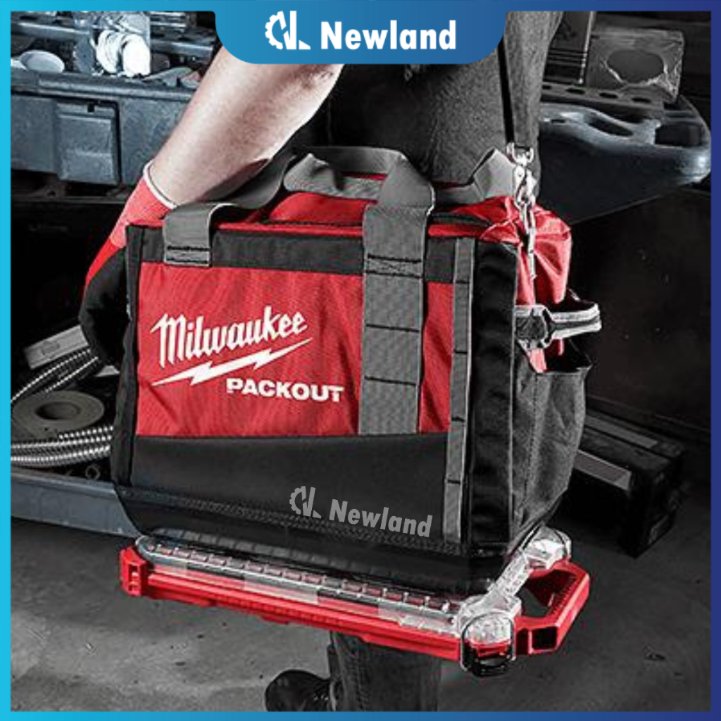 Milwaukee Packout 15 Tool Bag Milwaukee Bag Shopee Malaysia