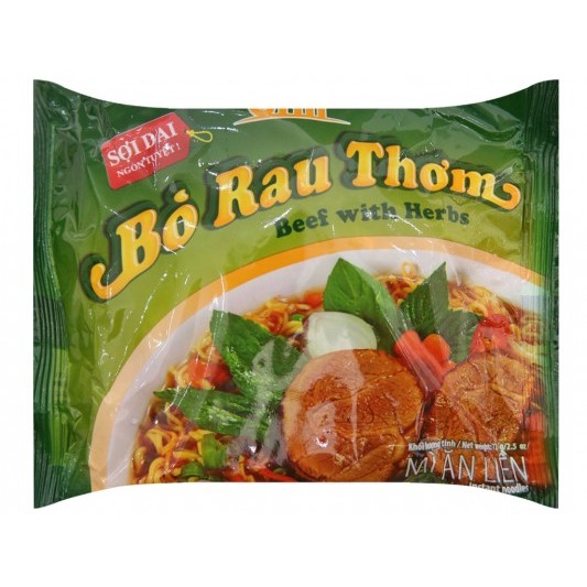 【Vietnam】6 packs Bo Rau Thom - Beef with Herbs (Vietnamese Instant ...