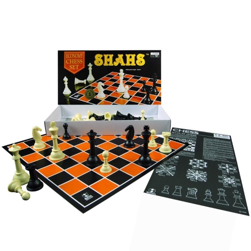 SHAH'S Economy Chess Set SPM89 | Shopee Malaysia