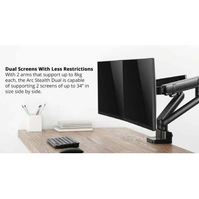 Arc Stealth Duo Monitor Stand | Shopee Malaysia