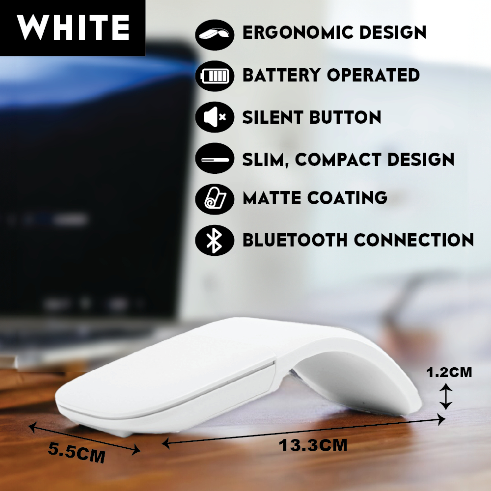 Mouse Wireless Foldable Arc Bluetooth 4.0 Mouse for microsoft surface ...