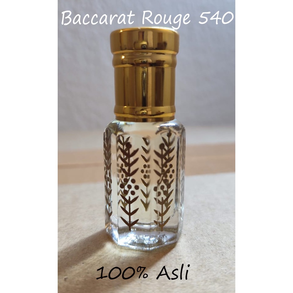 Minyak Wangi Bakkarat Rouge 540 100% Asli From Dubai Bau Lembut Tahan ...