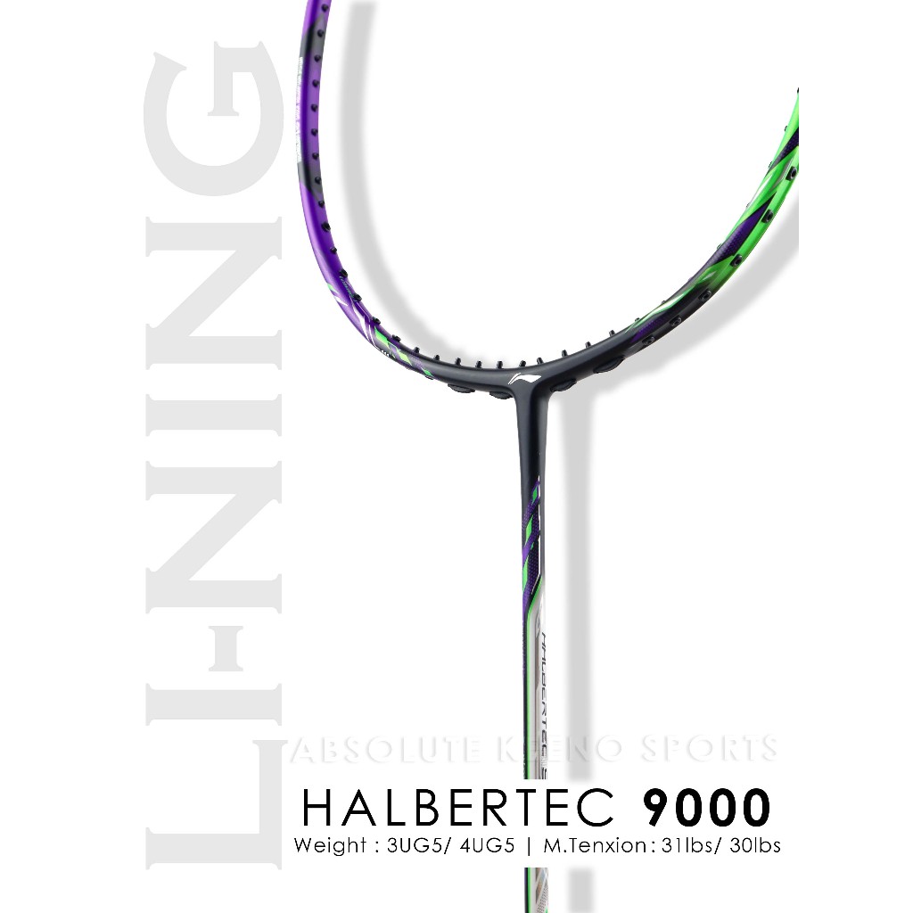Li-Ning HALBERTEC 9000 Badminton Racket | Shopee Malaysia
