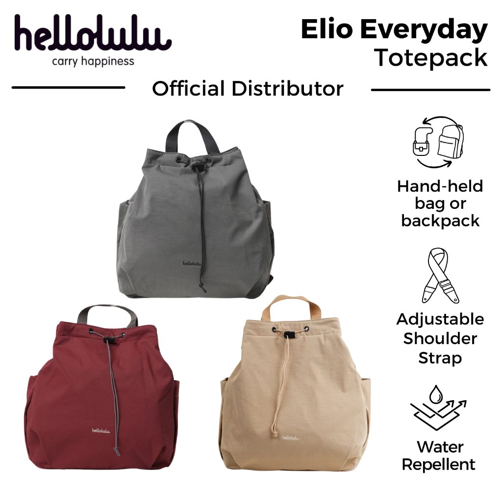Hellolulu Elio Everyday Totepack Recycled | Shopee Malaysia