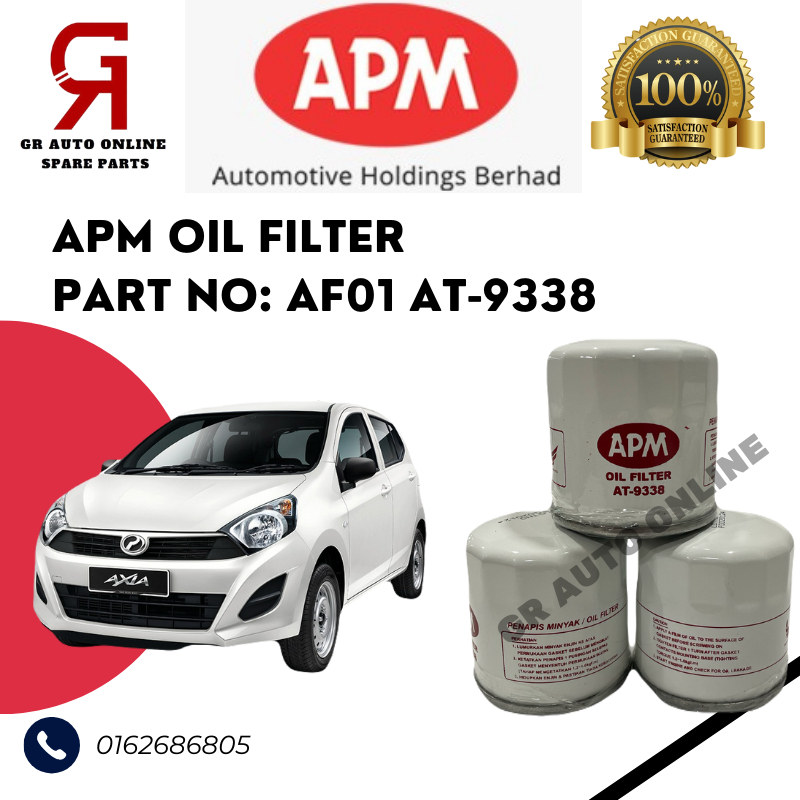 APM OIL FILTER AF01 AT-9338 | Shopee Malaysia