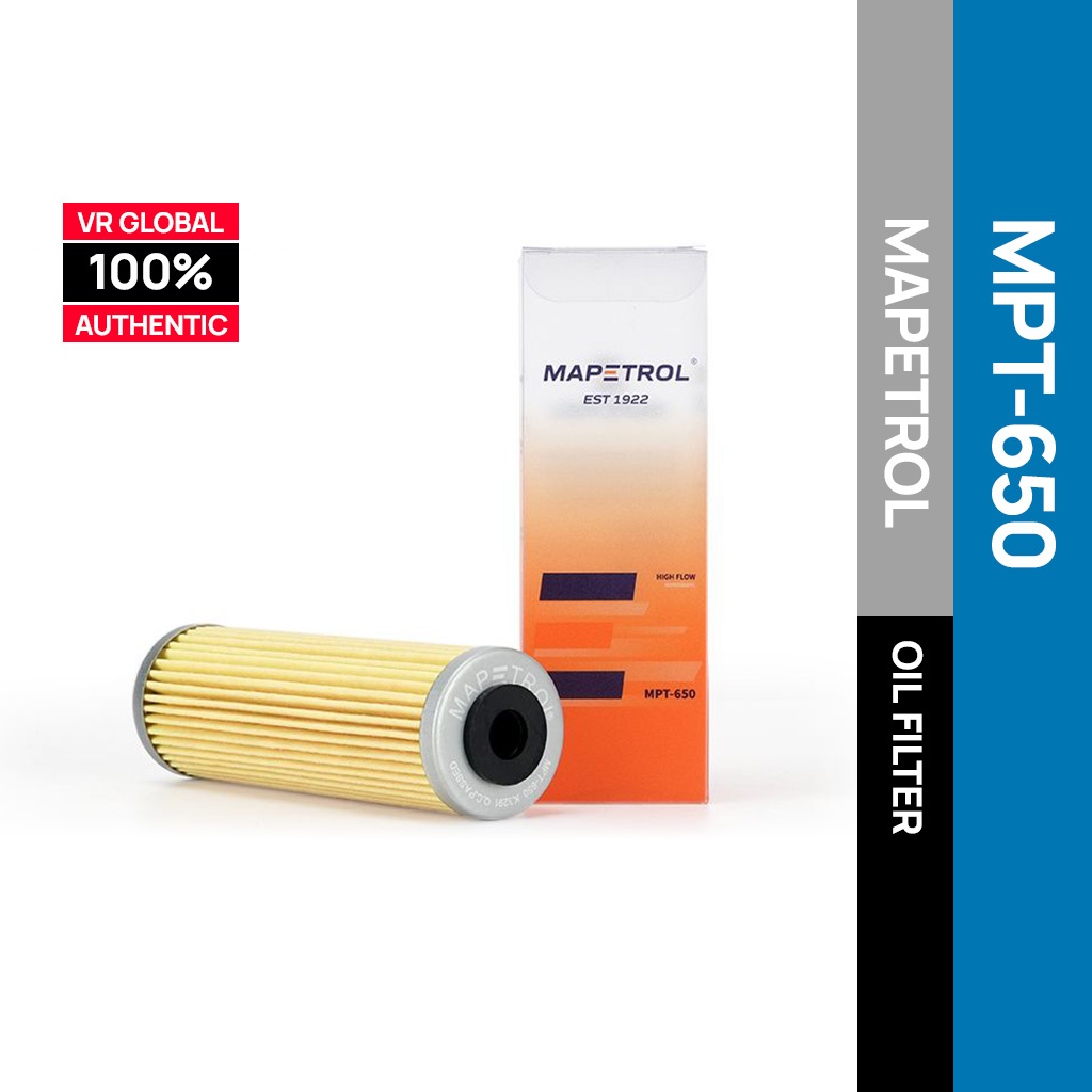 MAPETROL ENGINE OIL FILTER (CBR 250R V1 / XMAX / MT15 / Y15 / Y16 / LC135 / DUKE / DUCATI / KTM ...