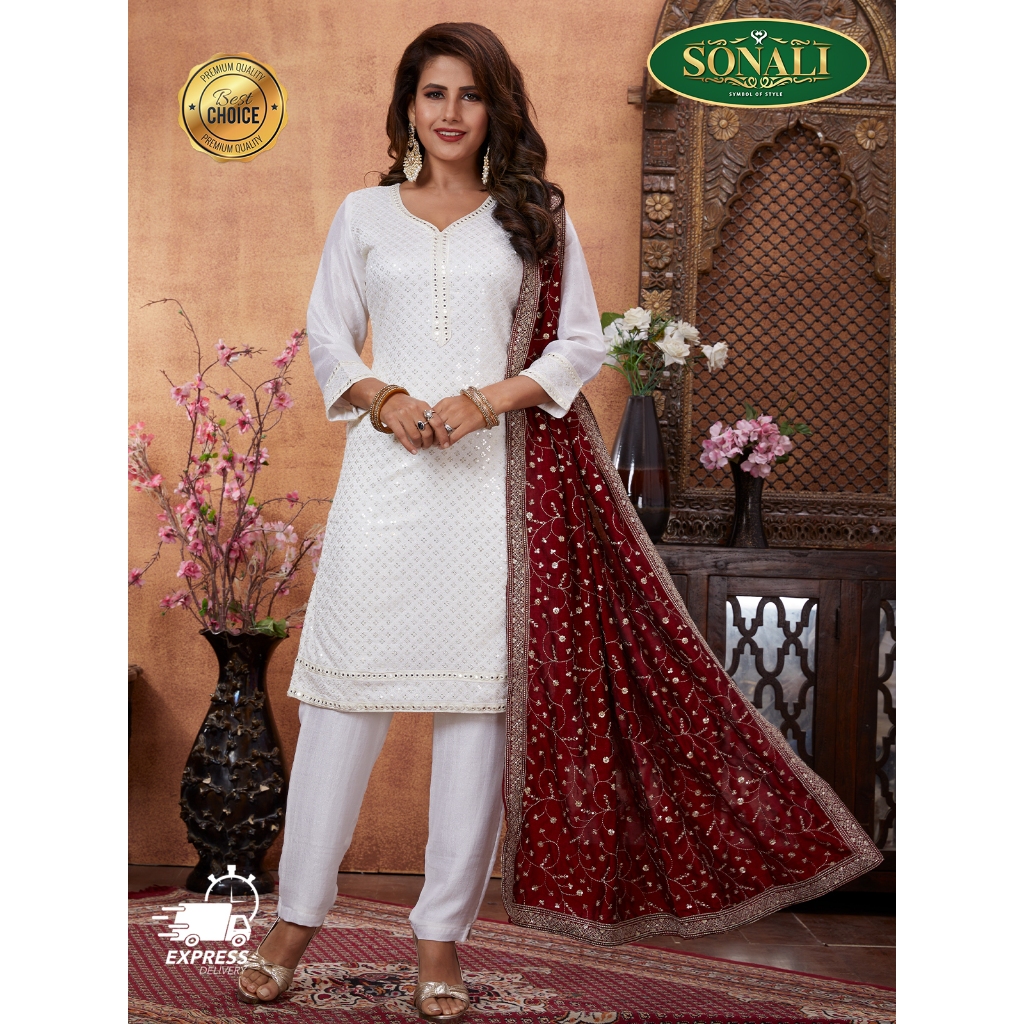 Sonali Premier Family Collections Men's Kurti, Boy's Suit/Women's & Girl's Suit-Q1802/Q1803 ...