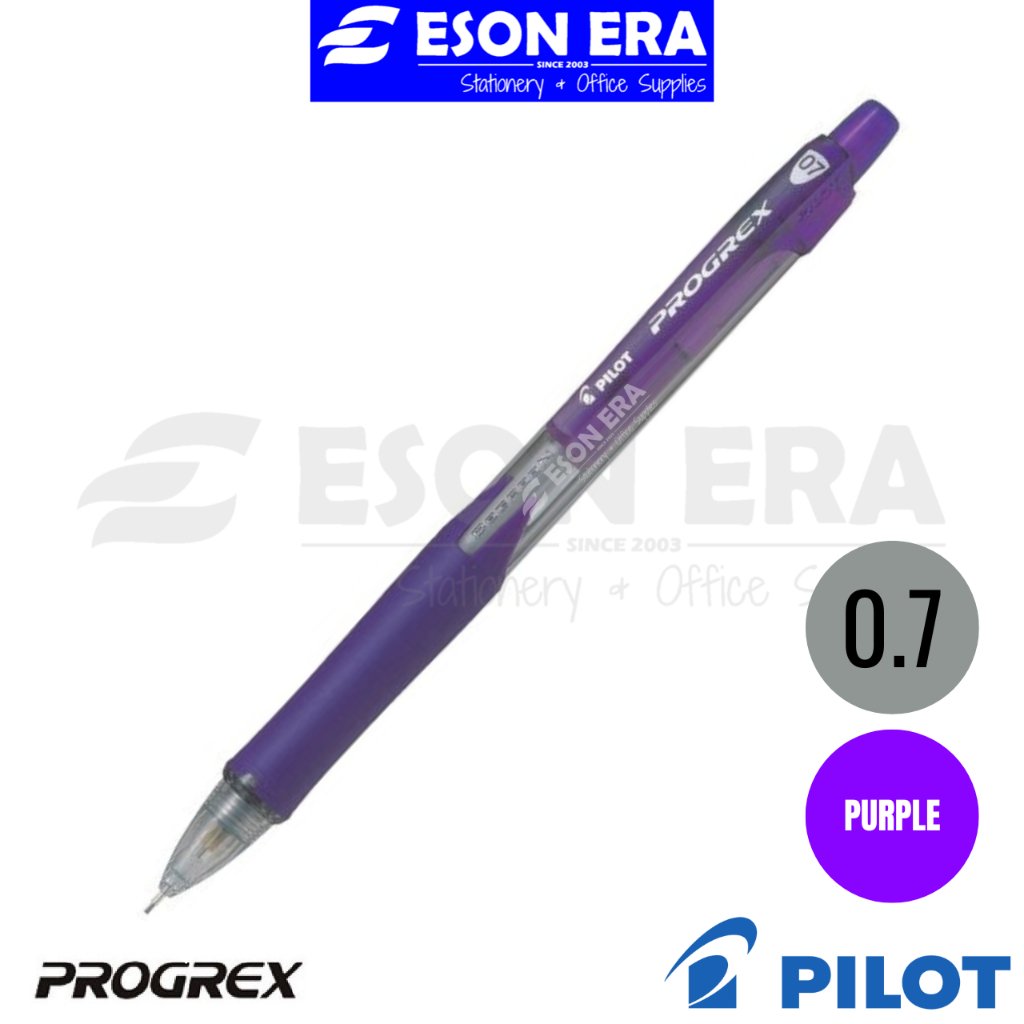 Pilot Progrex Mechanical Pencil 0.3mm / 0.5mm / 0.7mm / 0.9mm H-123 H ...