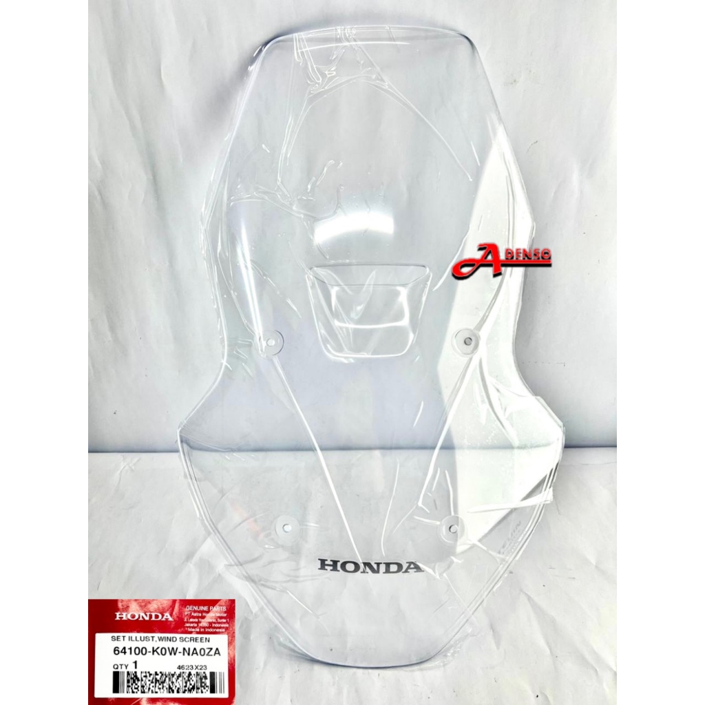 ADV160 WINDSHIELD VISOR COWLING HEAD (ORIGINAL100%HONDA) CLEAR 64100 ...