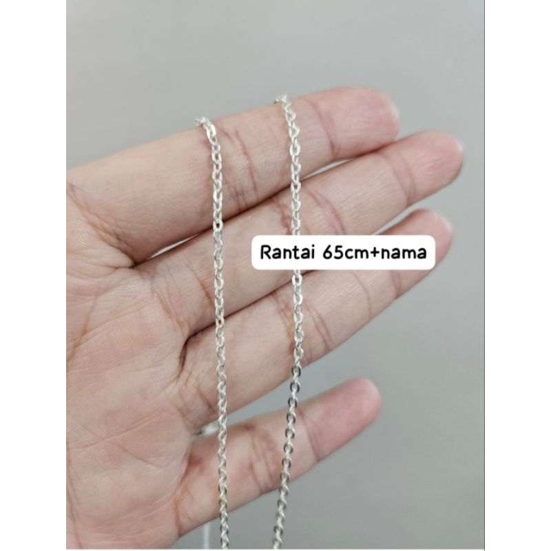 Rantai nama 5huruf (65cm panjang) | Shopee Malaysia