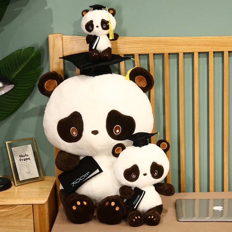 Professor Panda Pyjamas Panda Plushies Comfy For Easy Sleeping Soft ...