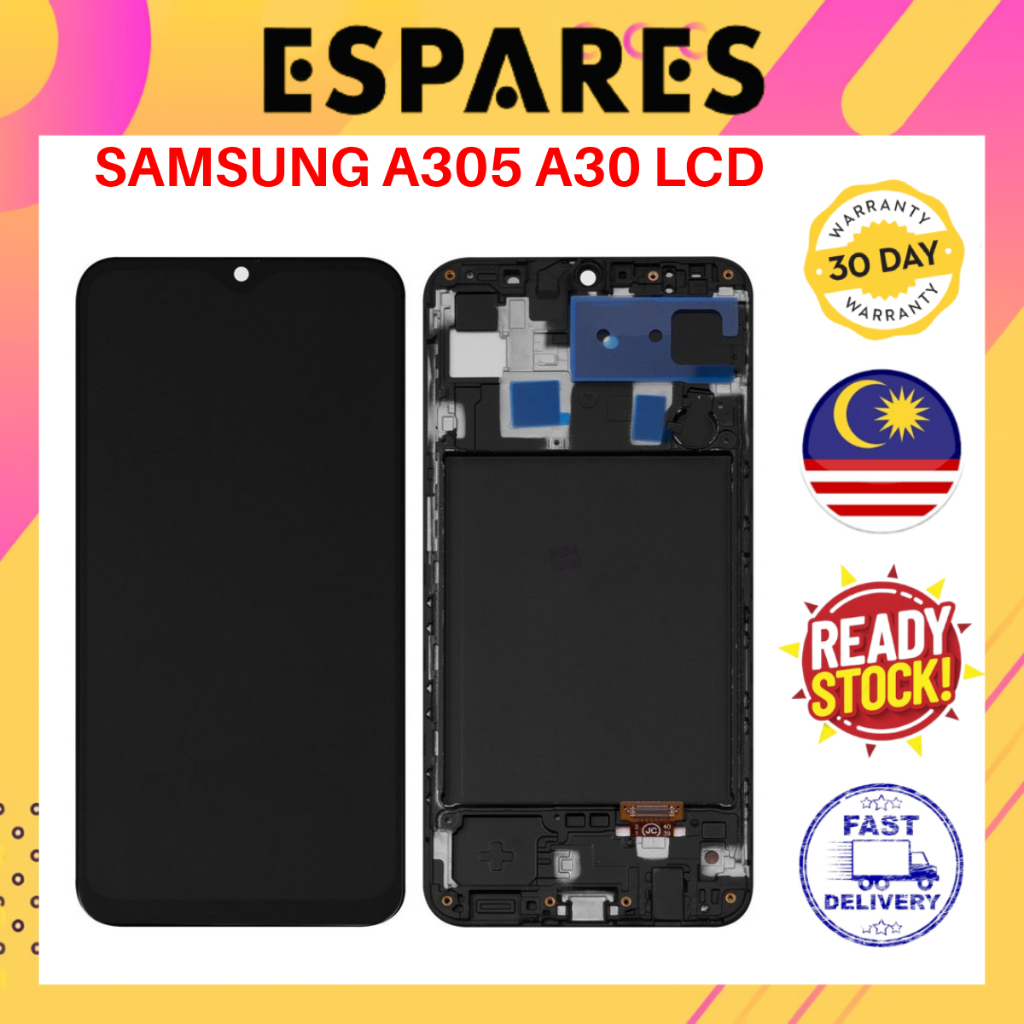 SAMSUNG A305 A30 LCD WITH TOUCH SCREEN DIGITIZER DISPLAY REPLACAMENT ...